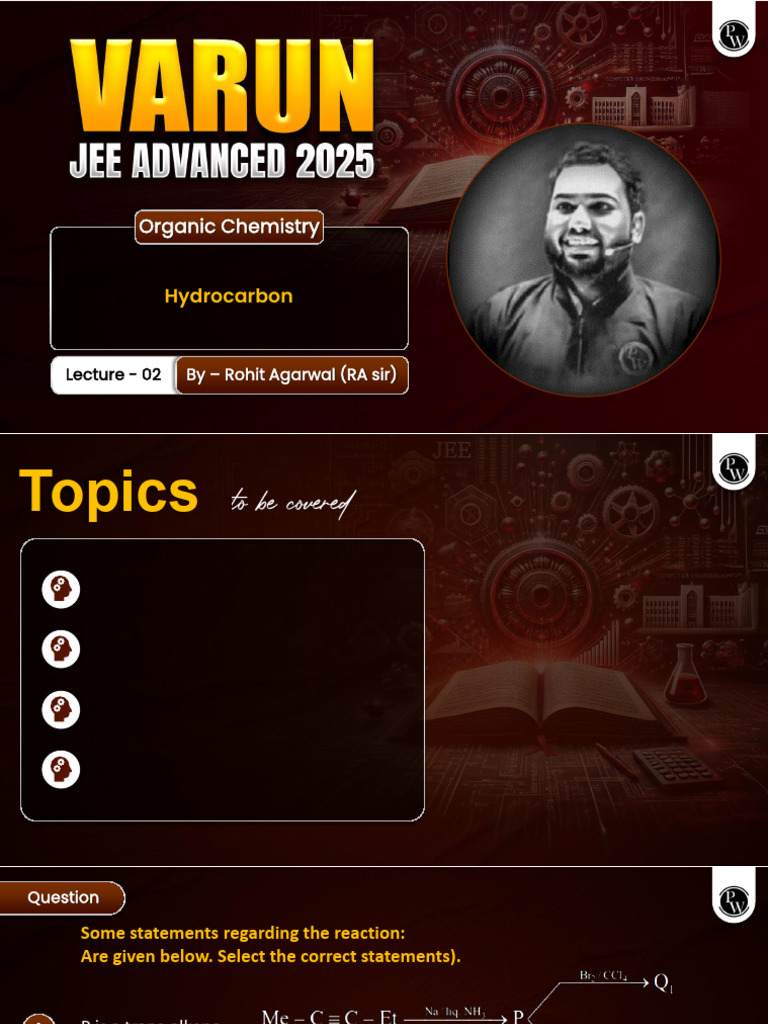 Hydrocarbon 02 - Unsolved Notes - Only PDF | PDF | Chemical Reactions ...