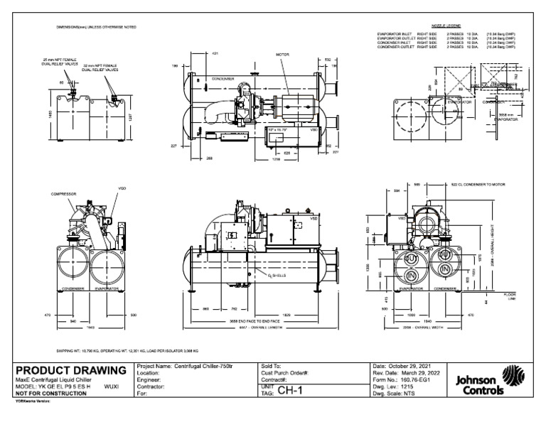 GA Drawing 750TR | PDF