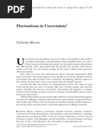 Baker Et Al.2016. Measuring Economic Policy Uncertainty | PDF | Audit | Inflation