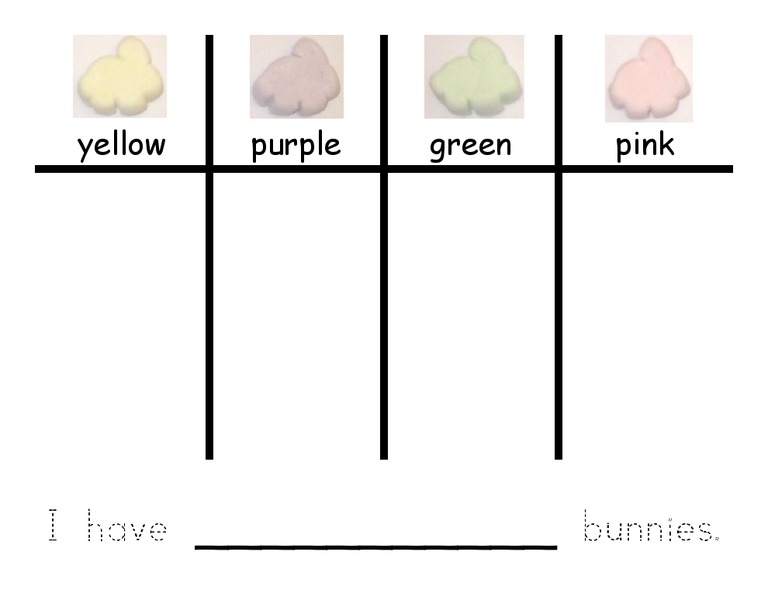 Bunny Marshmallow Color Sorting | PDF