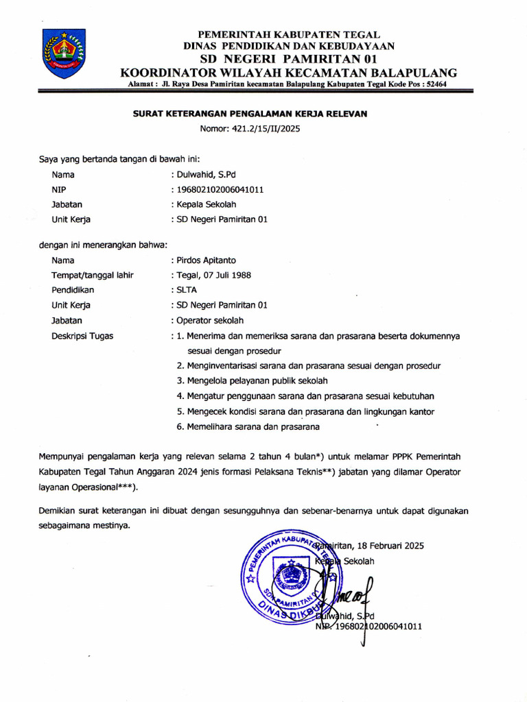 Relevan Pirdos Apitanto | PDF
