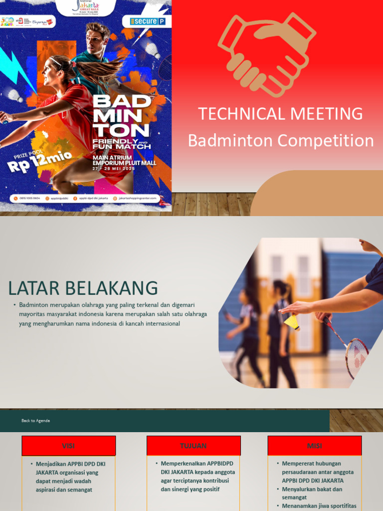 Pamflet Turnamen Badminton FJGS 2025 | PDF