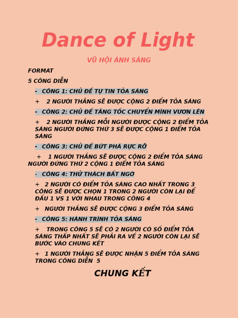 Dance of Light | PDF