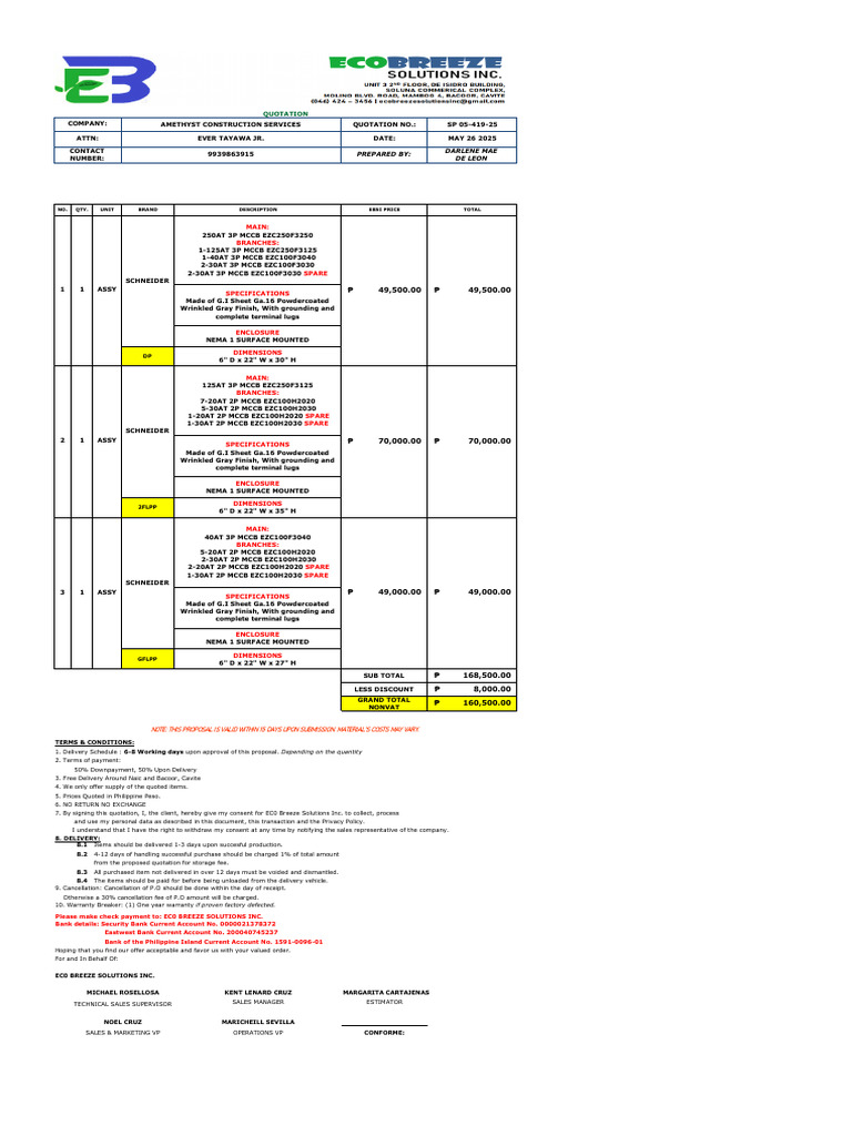 05-419-25 Ever Tayawa JR - 1 | PDF | Receipt | Business