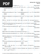 (Handwritten Solutions) JEE Mains JAN 2025 PYQs - Binomial Theorem | PDF | Abstract Algebra ...