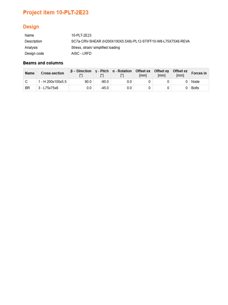 7a.SC7a-CRV-SHEAR (H200X100X5.5X8)-PL12-STIFF10-W8-L75X75X6 | PDF ...