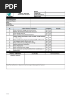 Chainsaw Inspection Checklist Template | PDF