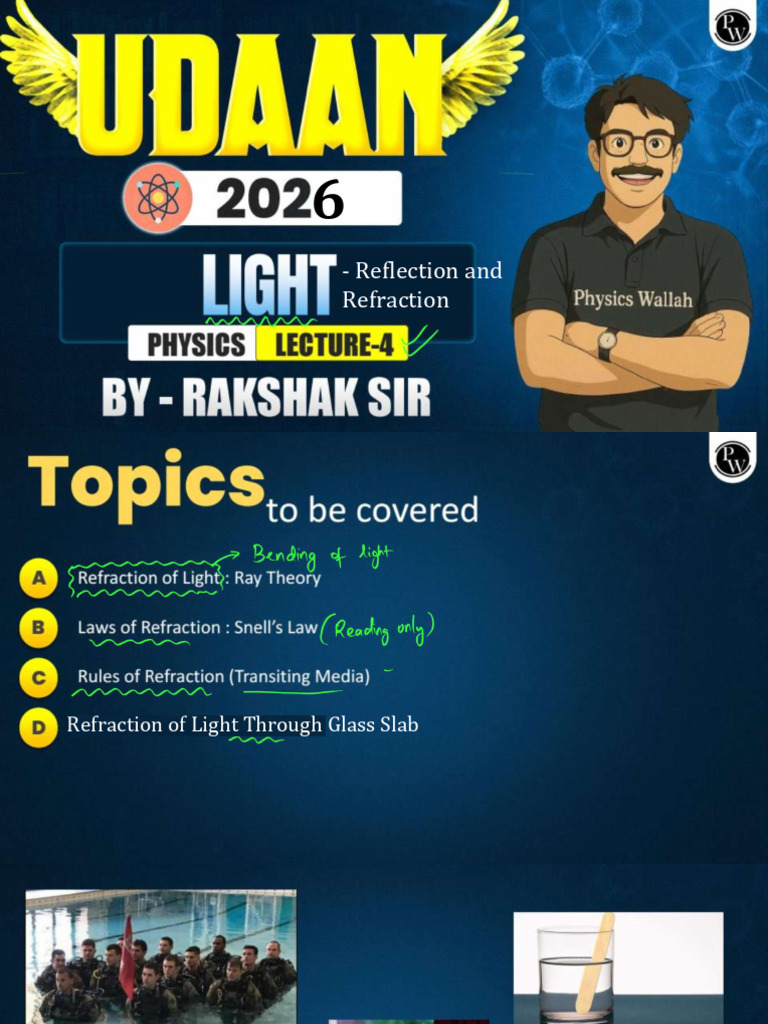 Reflection and Refraction | PDF