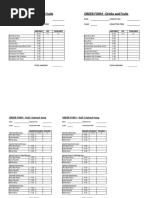 Canteen Order Slip Format | PDF | Cafeteria | Room