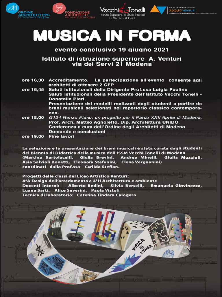 Manifesto Musica in Forma | PDF