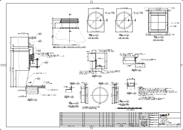 In-330-4137-ND Dryer Stack Expansion Joint Assembly and Details. | PDF