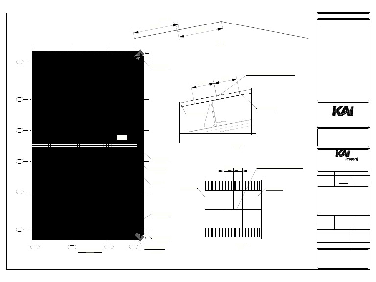 GA-6 - PLAN ROOF - Rev | PDF