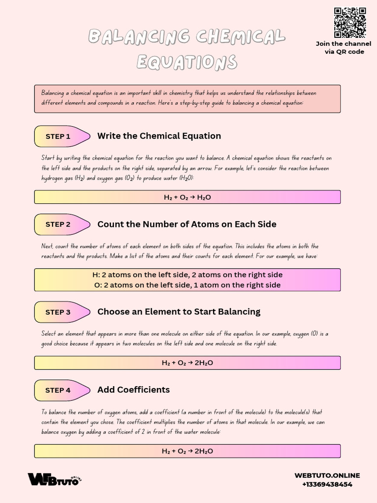 Balancing Chemical Equations | PDF | Chemical Reactions | Molecules