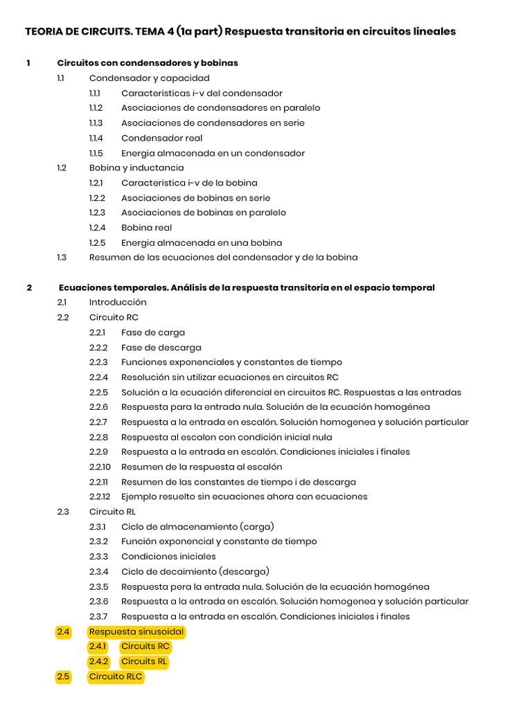 11 TC T4 AP 2 Respuesta Sinusoidal Def | PDF | Inductor | Red eléctrica
