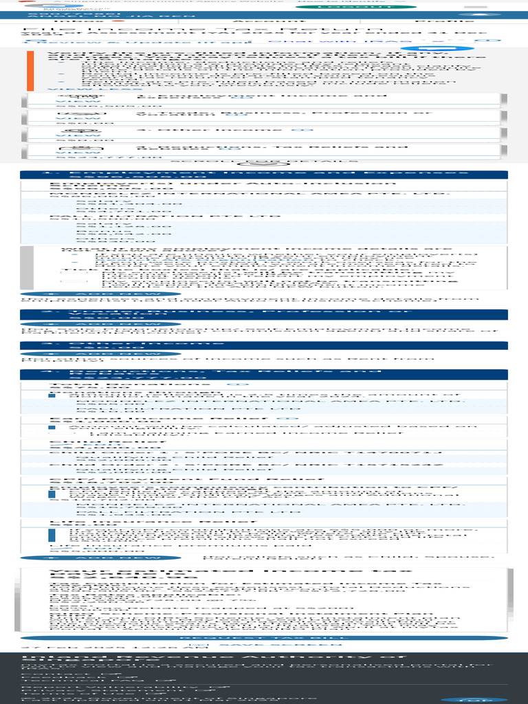 MTP File Income Tax Return | PDF | Taxes | Tax Refund