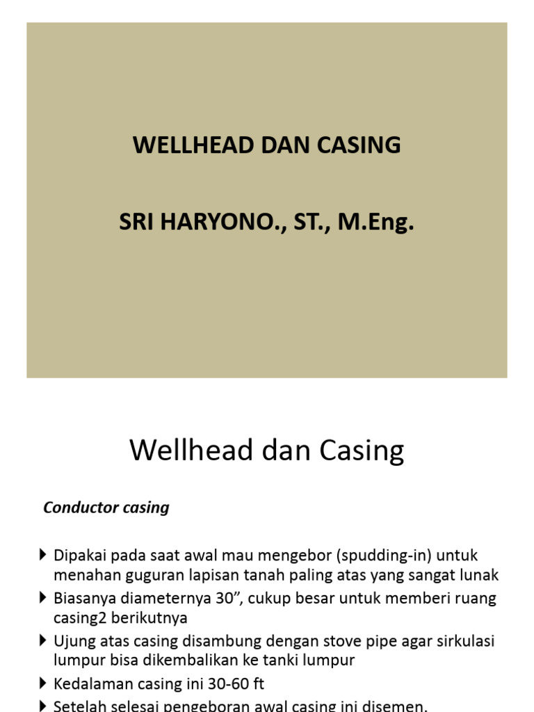Wellhead & Casing | PDF