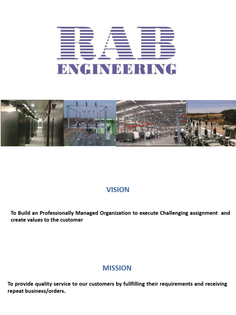 RAB Engineering: MEP Services Overview | PDF