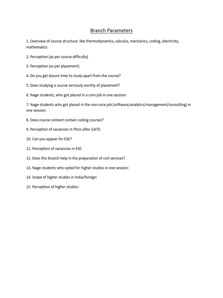 Course Structure and Placement Insights | PDF