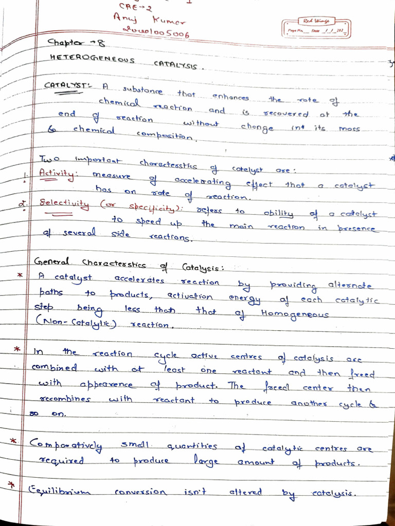 Cre catalyst assignment complete | PDF