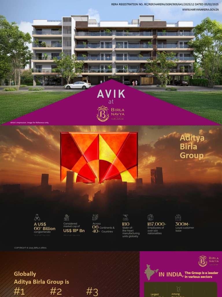 Birla Navya Avik II Presenter | PDF