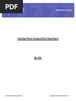 Year 9 Cambridge Checkpoint Timetable 2025 | PDF