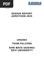 Aerothon 2025: Team Utkarsh's Vision | PDF
