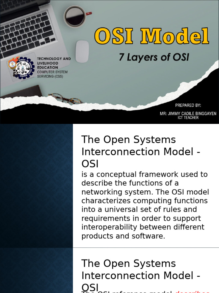 OSI Model 7 Layers 2 | PDF