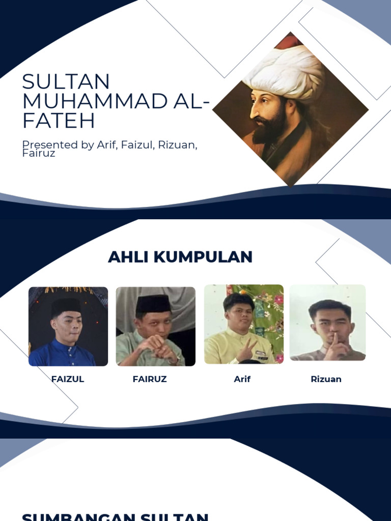 Sultan Muhammad Al-Fateh - 20250429 - 120249 - 0000 | PDF