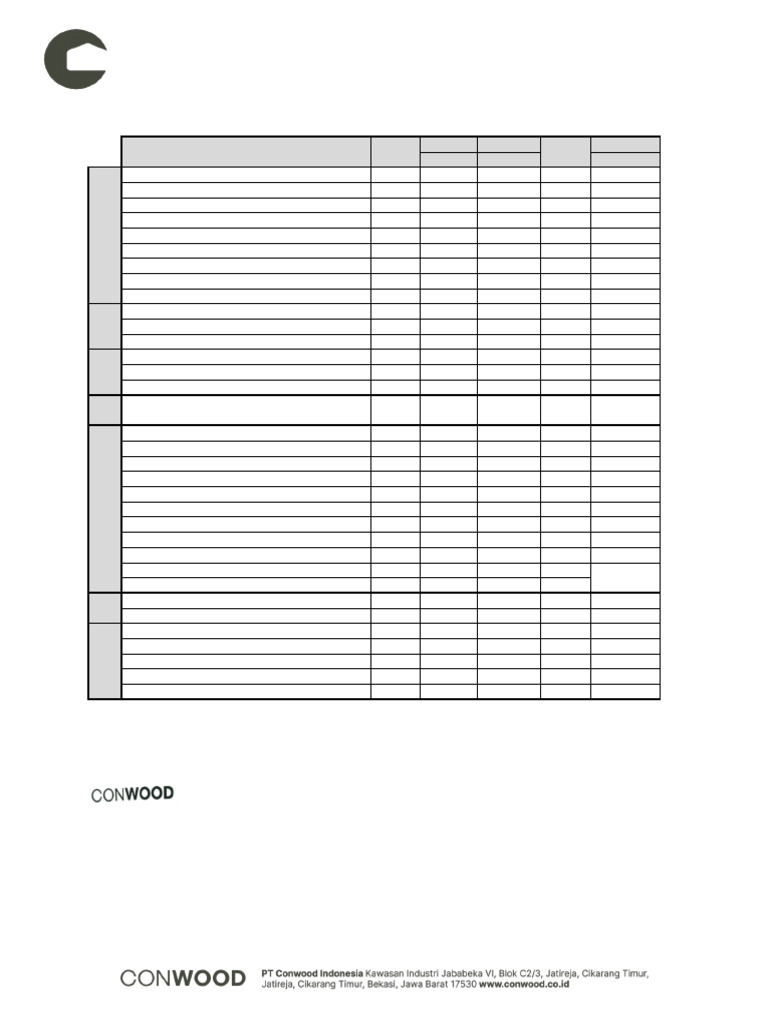 Pricelist 2024 - Premium - Area A - v2 | PDF