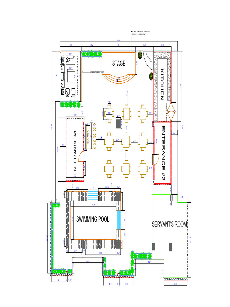 TERRACE FLOOR PLAN-Model | PDF