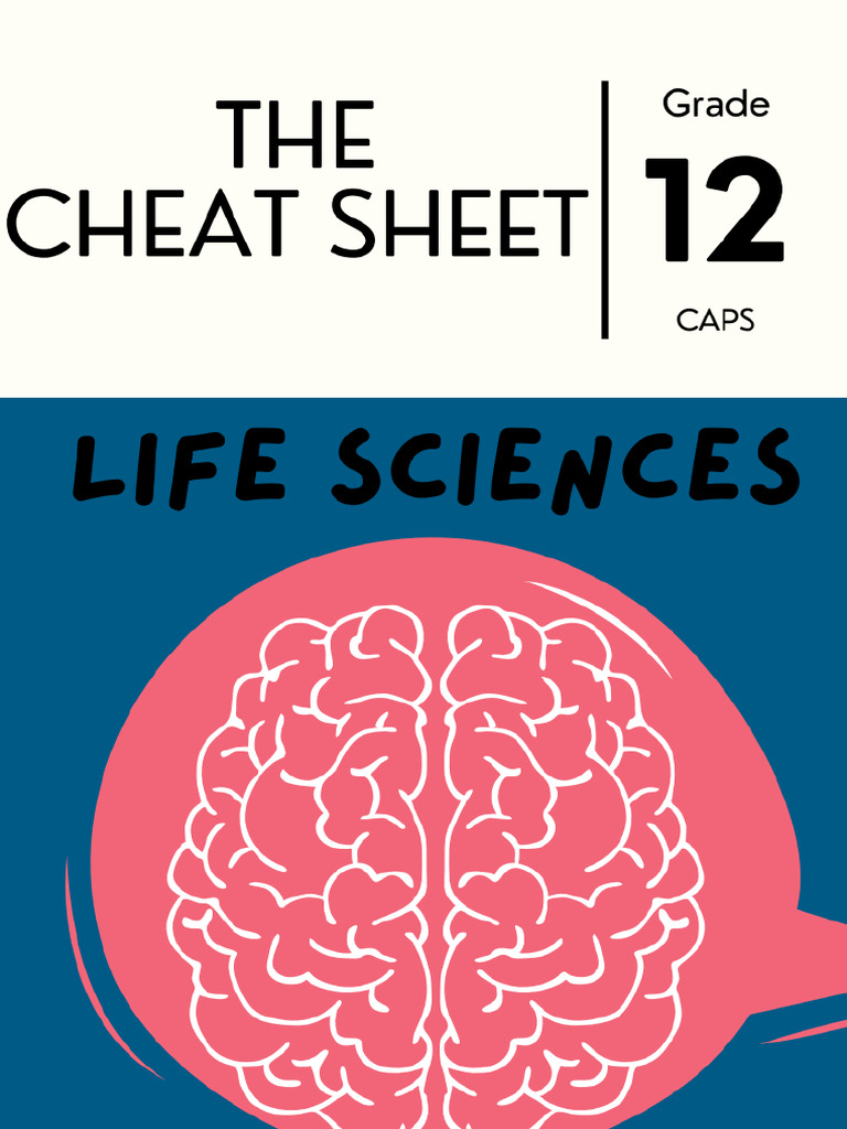 Grade 12 Life Science Cheat Sheet | PDF