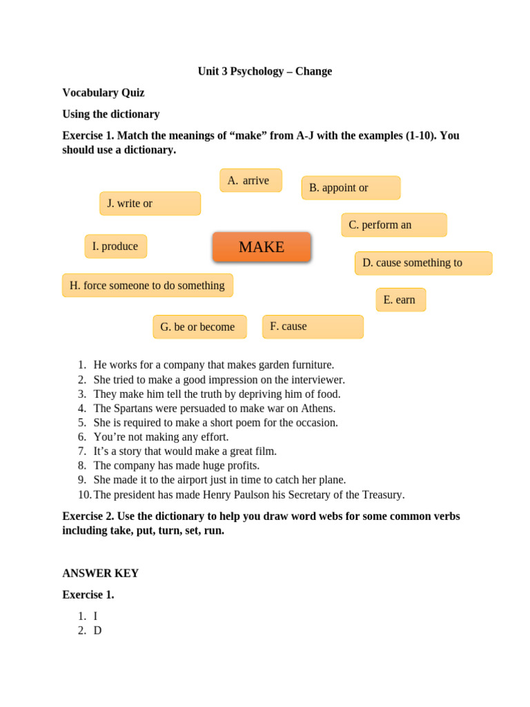 3 NN1 W7 CD3.2 VocabularyQuiz | PDF