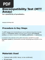 MTT Assay Protocol | PDF