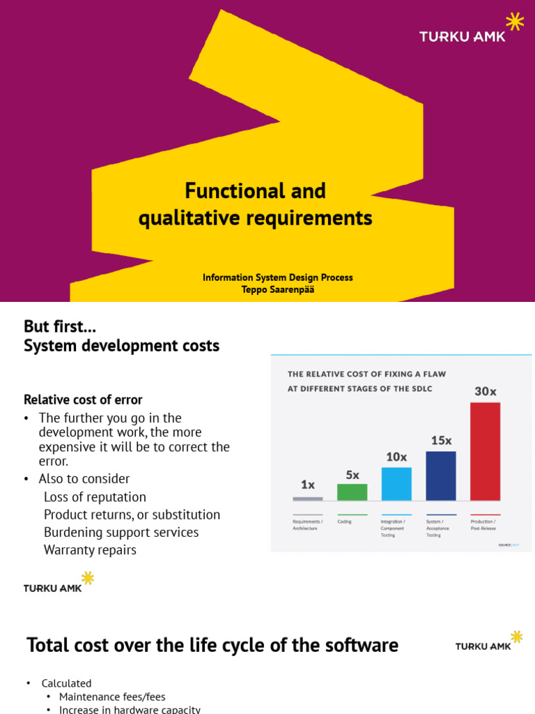 Functional and Qualitative Requirements | PDF | Information | Usability