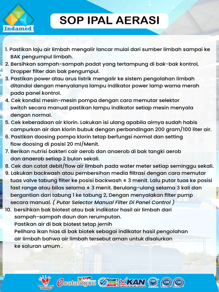Sop Ipal Aerasi | PDF