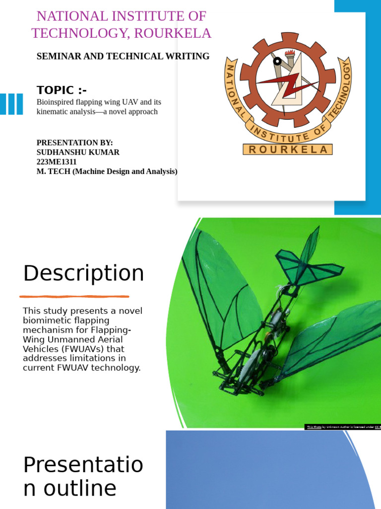 Bioinspired Flapping Wing | PDF | Kinematics | Unmanned Aerial Vehicle