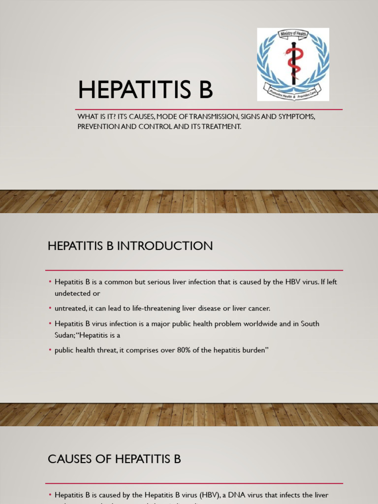 Hepatitis B Presentation - Empower Youth Africa | PDF | Hepatitis B | Hepatitis