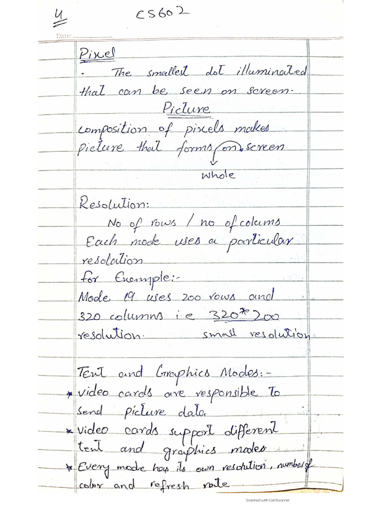 CS602 (Lec4 To 10) Notes | PDF