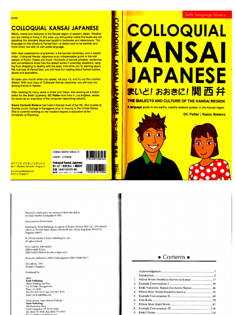 Colloquial Kansai Japanese | PDF