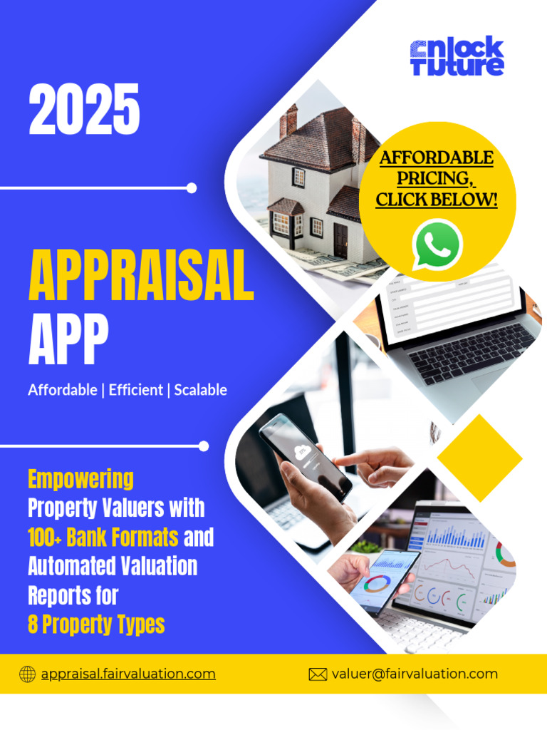 Appraisal App Brochure_UnlockFuture | PDF | Real Estate Appraisal ...