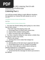 B2 English Listening Test Practice 03 | PDF