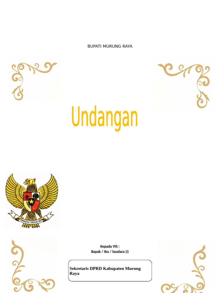 Amplop Undangan KARNAVAL | PDF