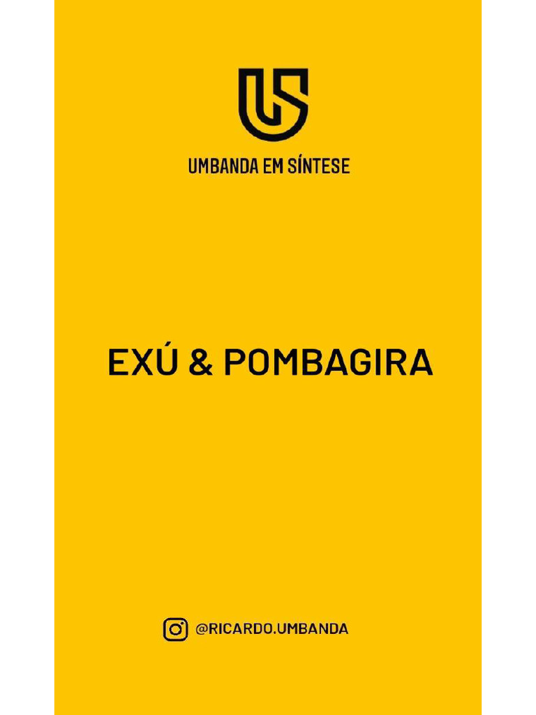 Exú & Pombagira | PDF