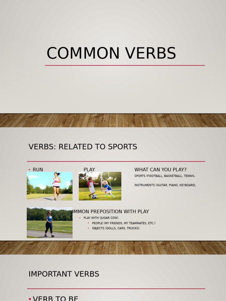 Common Verbs | PDF