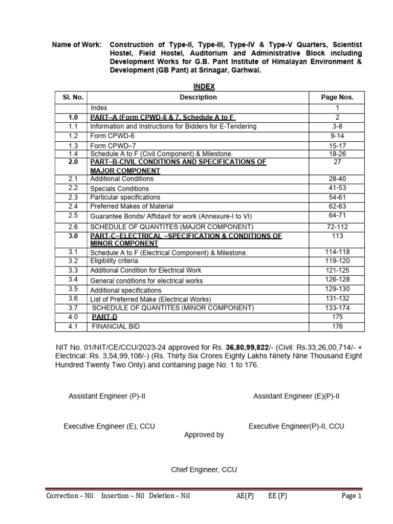 Tender Document | PDF | Specification (Technical Standard) | Banks