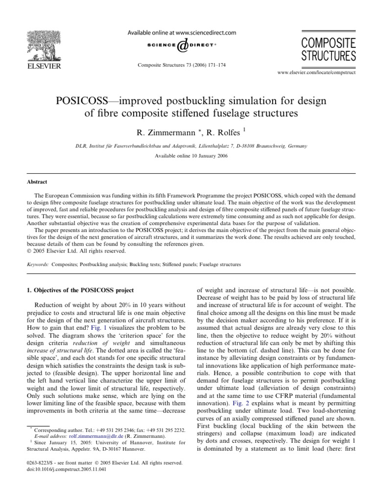 Enhanced Postbuckling Analysis for Composites | PDF | Buckling ...