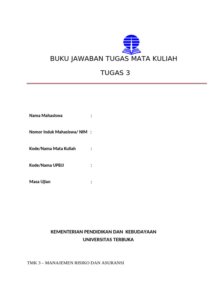 TMK 3 - Manajemen Risiko Dan Asuransi | PDF