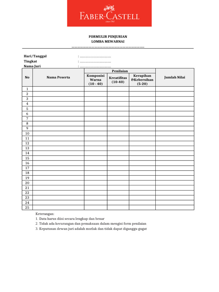 Form Juri Umum | PDF