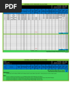 ESP Calculation For FAHU: Section Air Flow Duct Size L/S CFM W (MM) X H ...