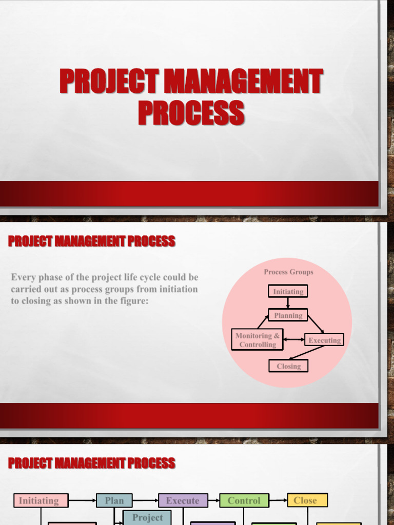 6 Project Management Process | PDF | Project Management | Business